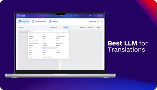 Best LLMs for Translation - Blog | Lara Translate